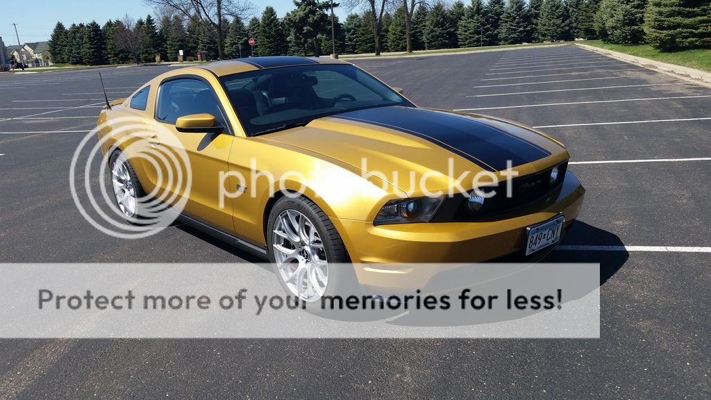 2010 Sunset Gold Supercharged Mustang GT | S197 Mustang Forum ...