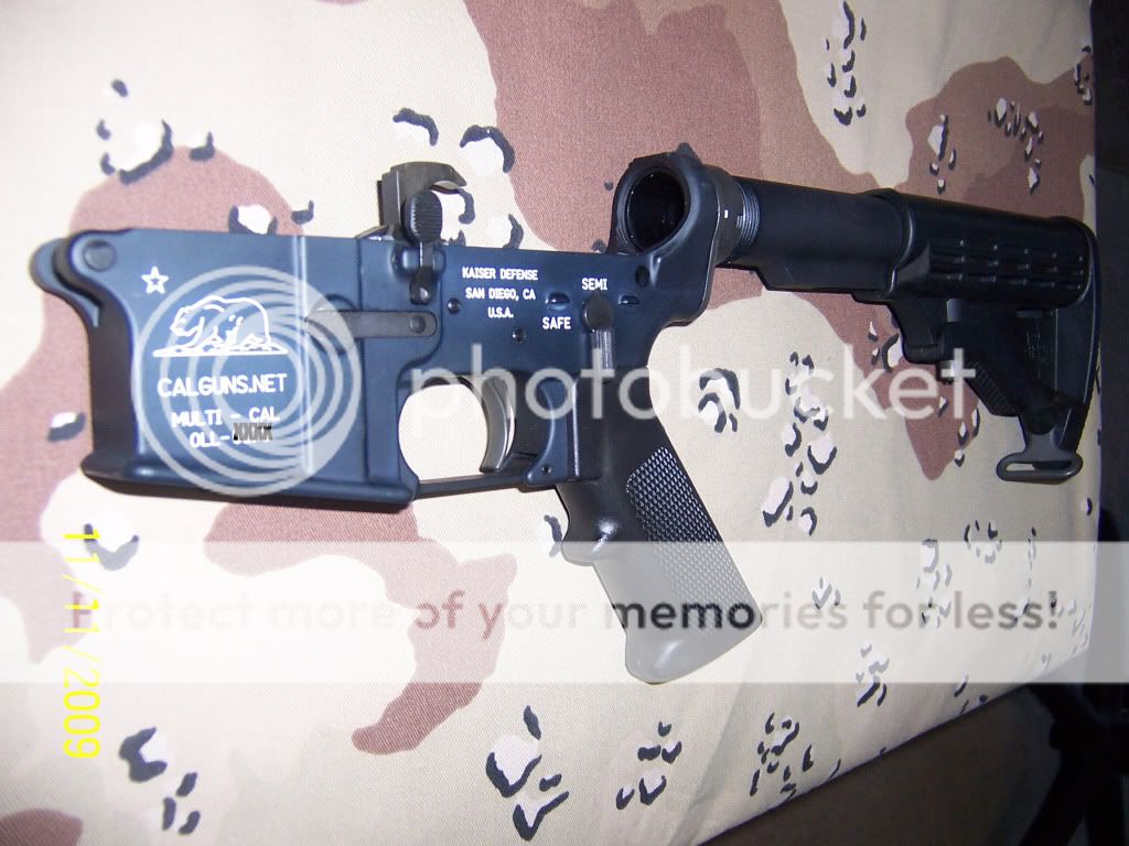 F/S COMPLETE CALGUNS LOWER RECEIVER NEW! - Calguns.net