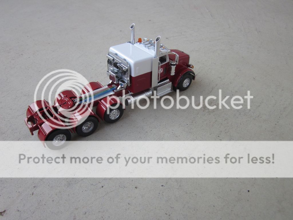 Custom First Gear Peterbilt 367 with ASAM 3x3x3 Beam Trailer - General ...