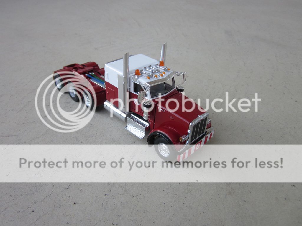 Custom First Gear Peterbilt 367 with ASAM 3x3x3 Beam Trailer - General ...