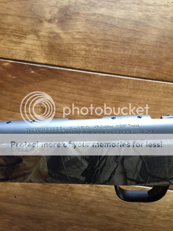 Winchester X-150 .45 cal muzzleloader - 24hourcampfire