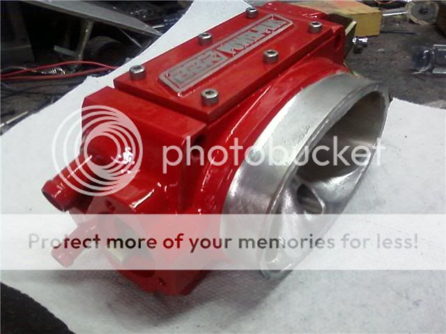 FS red 52mm BBK throttle body >>>RED