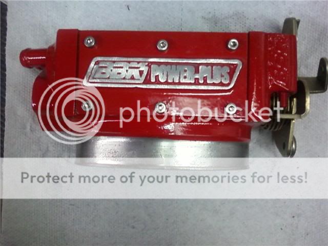 FS red 52mm BBK throttle body >>>RED