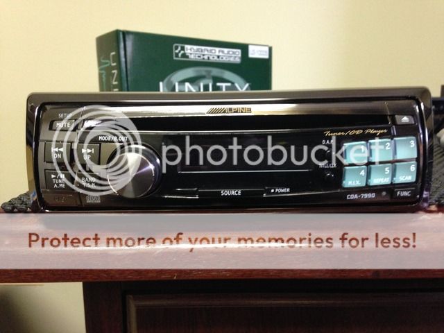 Alpine F1 Status CDA7990 | DIYMobileAudio.com Car Stereo Forum