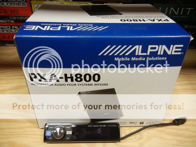 Alpine H800 and RUX C800 | DIYMobileAudio.com Car Stereo Forum