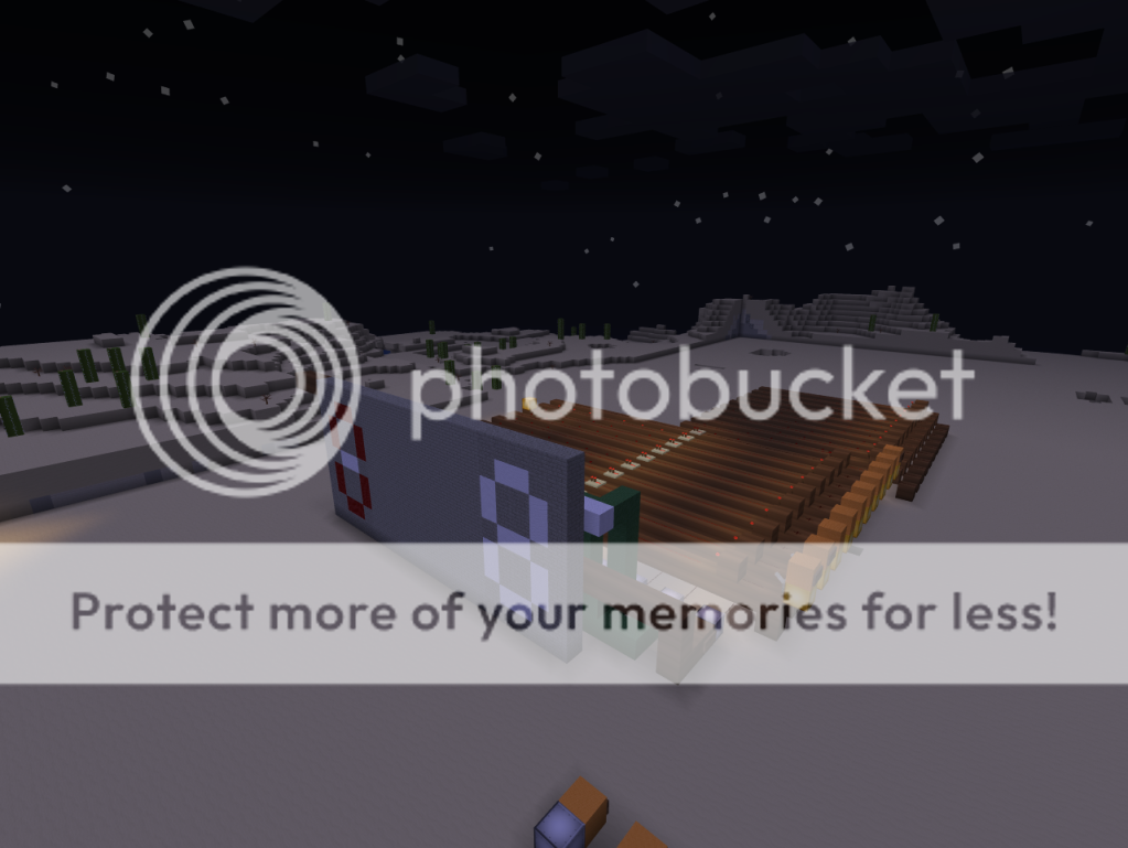 Addition Calculator (4 bit) Minecraft Map