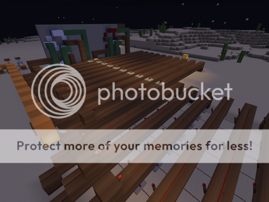 Addition Calculator (4 bit) Minecraft Map