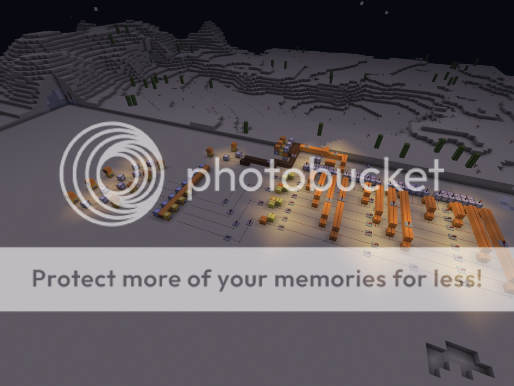 Addition Calculator (4 bit) Minecraft Map